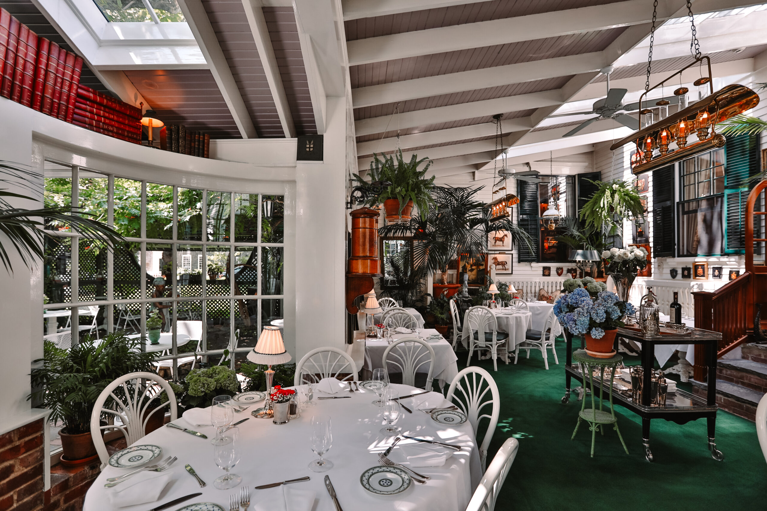 The Terrace | Martha's Vineyard | At the Charlotte Inn